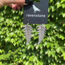 The Silver Fern Earrings – Ravenstone