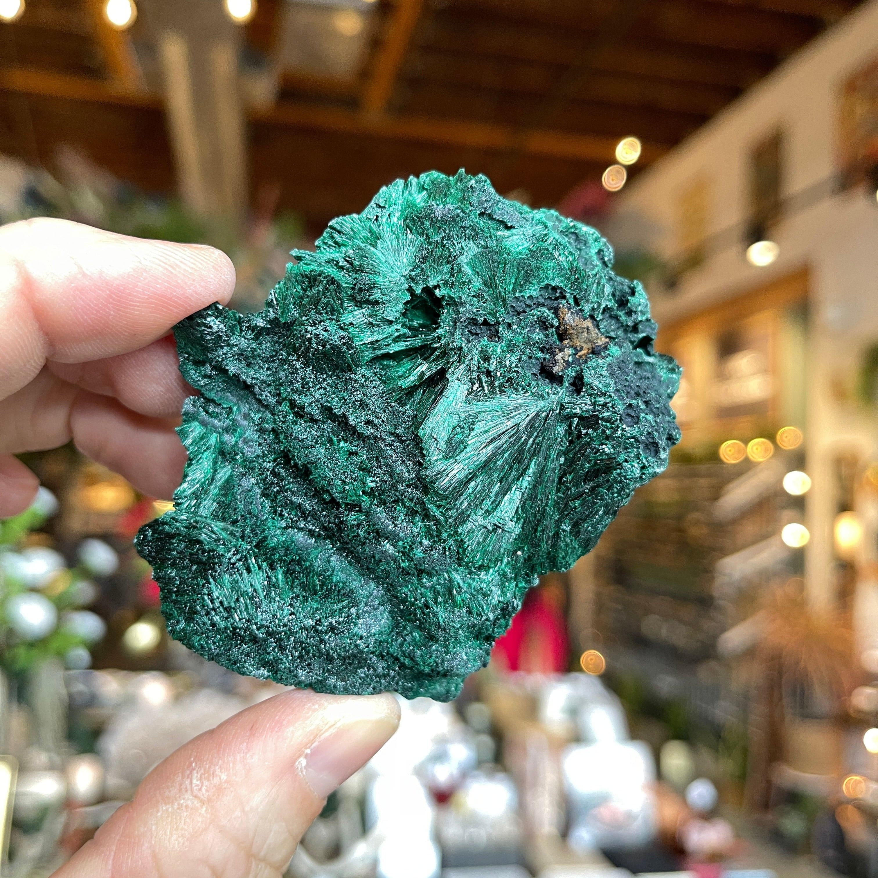 Fibrous Malachite "Pamela" – Ravenstone