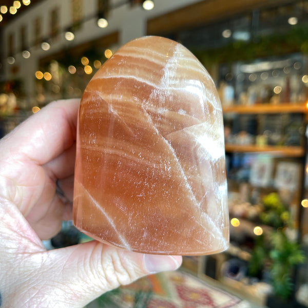 Honey Calcite "Rose"