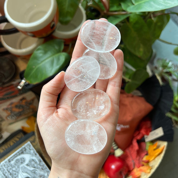 Quartz Worry Stone | Thumb Stone