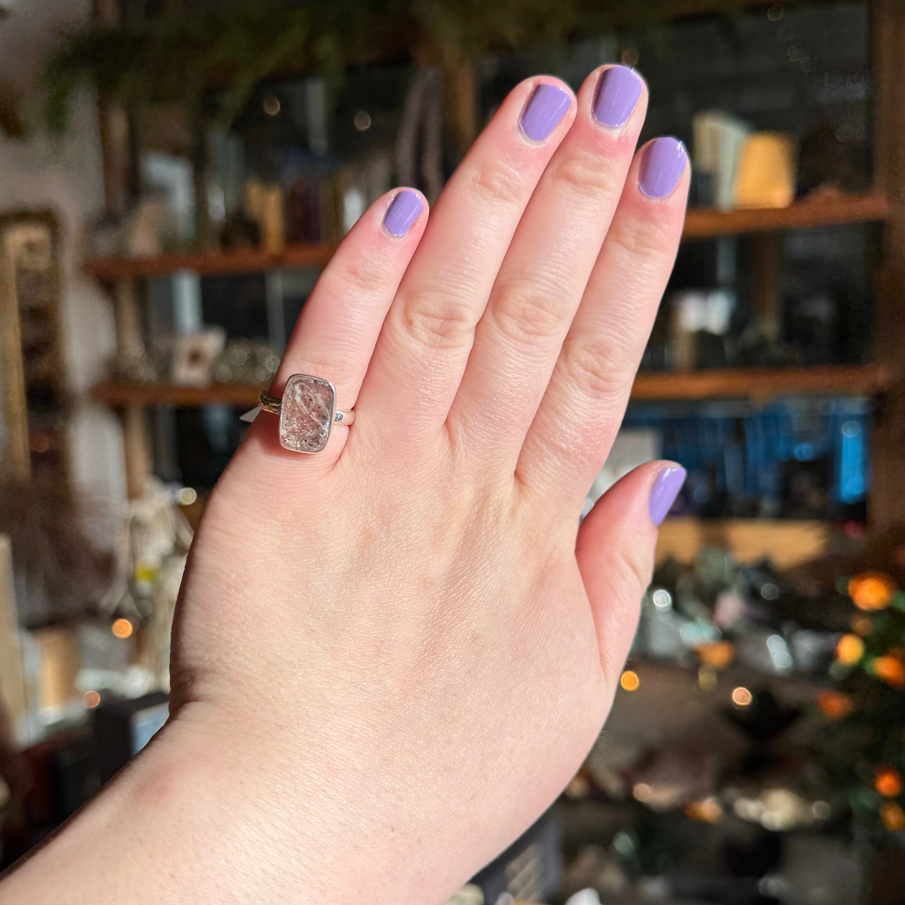 Super Seven Ring "Kyara" - Size 6.5 – Ravenstone